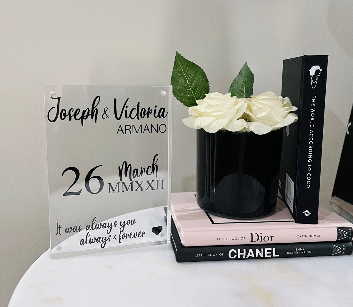 Personalised Plaques – Sweet Treasures Australia